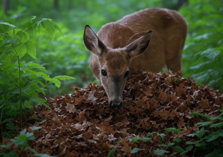 Guide pour reconnaître une crotte de chevreuil